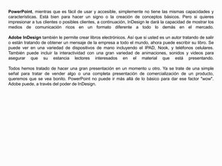 Adobe InDesign vs Microsoft Office PowerPoint | PPTX