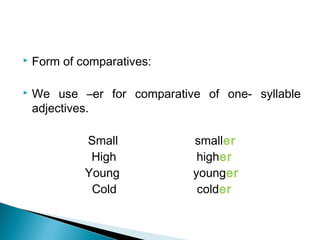 Comparative | PPT