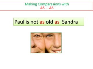 Comparative & superlative adjectives | PPSX