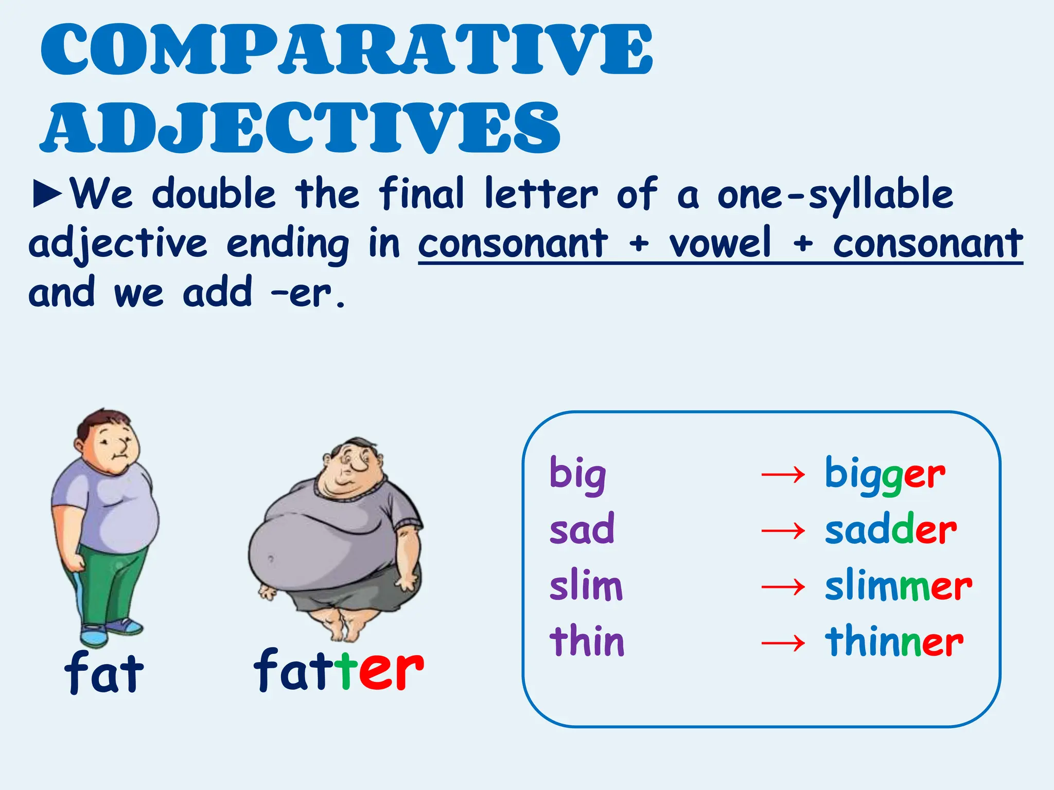 comparative-adjectives-presentation-grammar-drills-picture-description ...