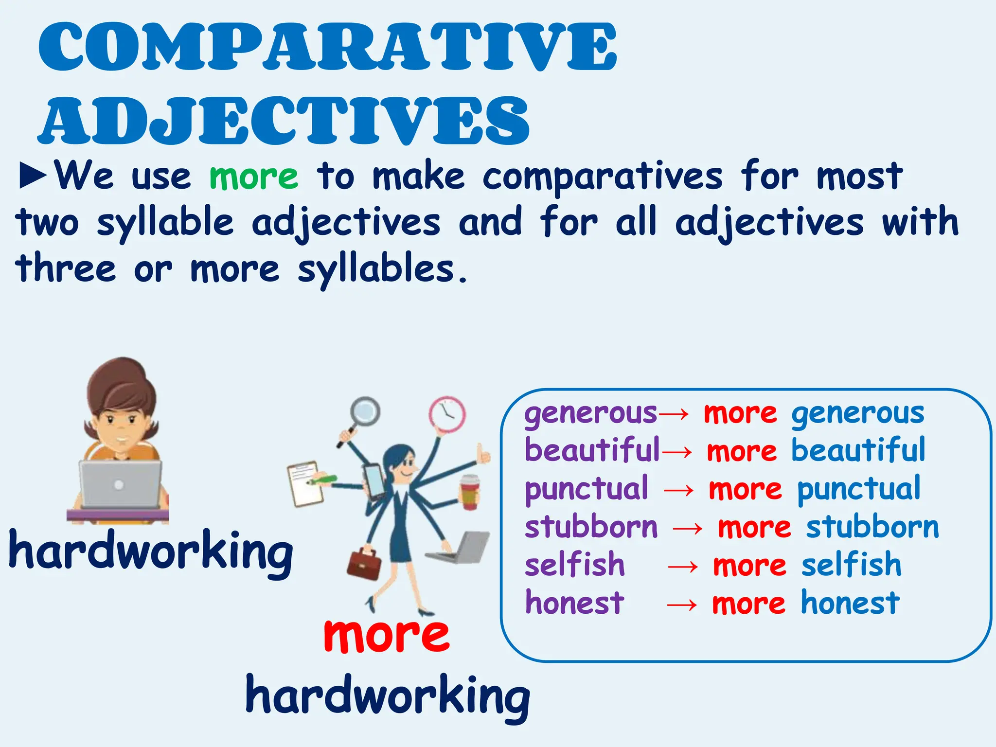 comparative-adjectives-presentation-grammar-drills-picture-description ...