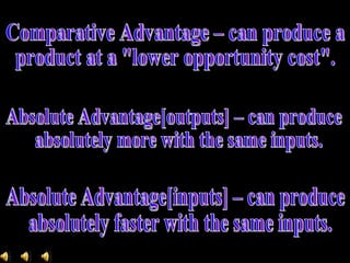 Comparative Advantage | PPT
