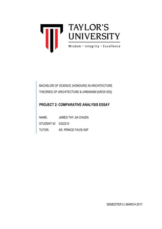 Comparative analysis essay | PDF