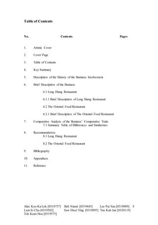 Comparative analysis-of-2-business-in-differen-geographical-locations ...