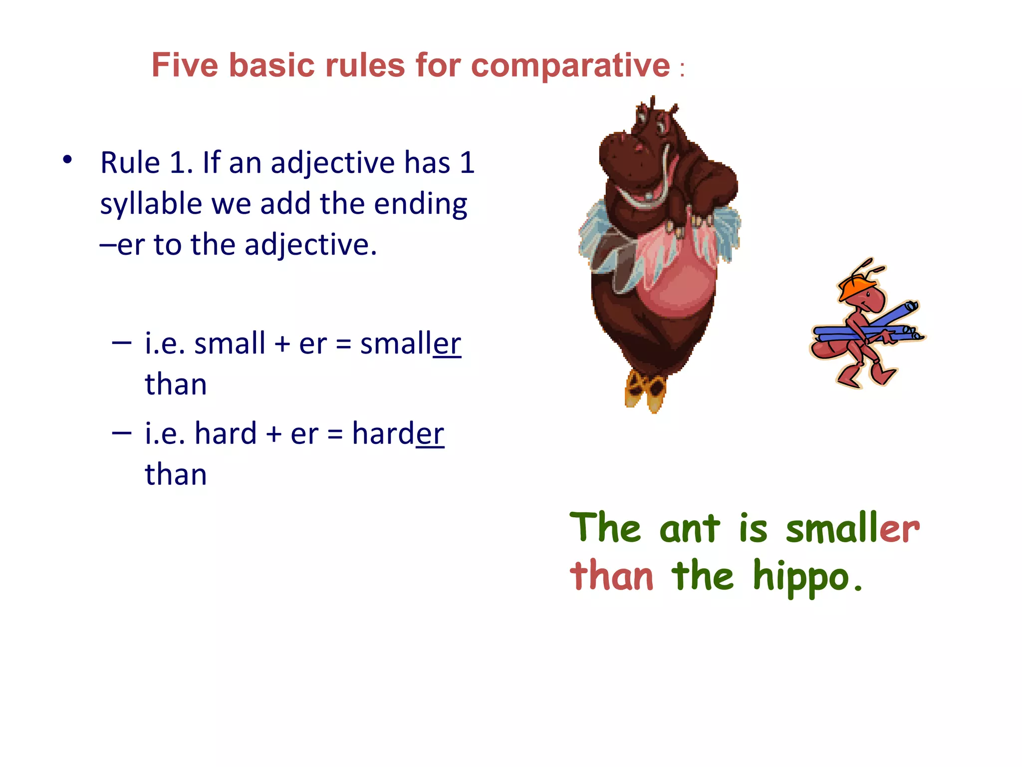 Comparative and-superlative-adjectives | PPT