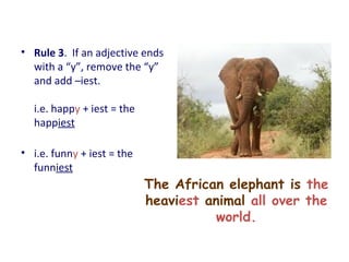 Comparative and-superlative-adjectives | PPT