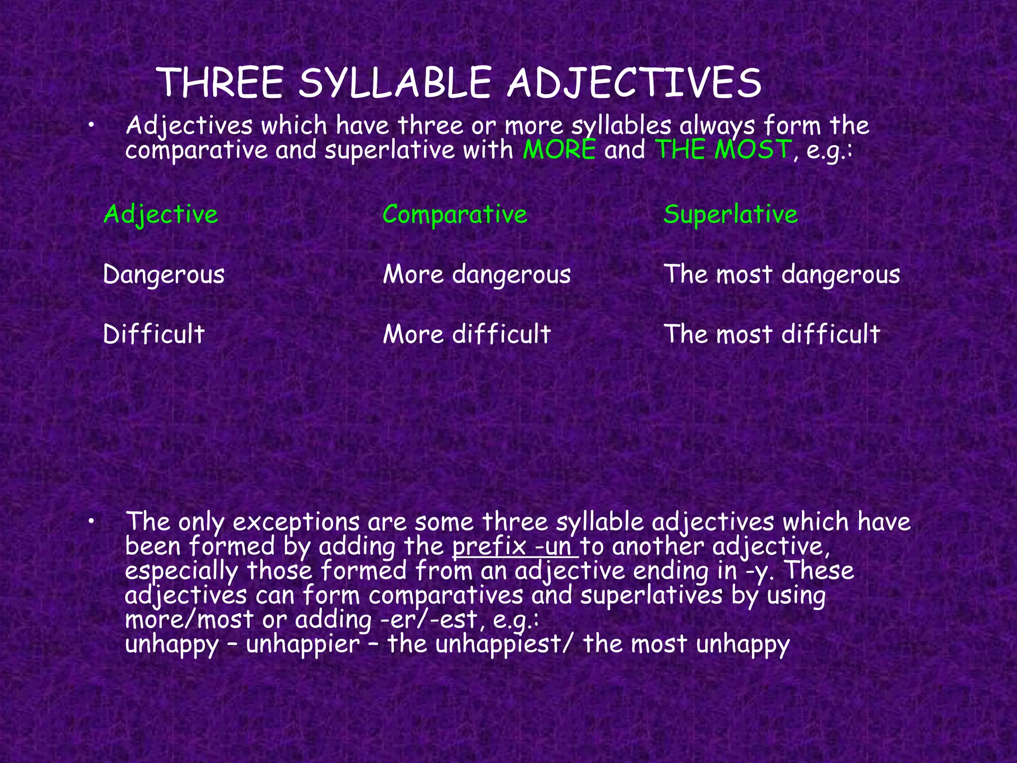 Comparative and-superlative-adjectives | PPT