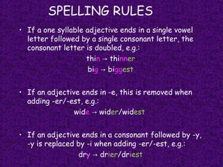 Comparative and-superlative-adjectives | PPT