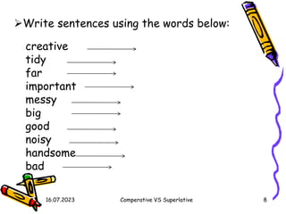comparative-and-superlative-adjectives-fun-activities-games-grammar ...
