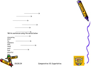 comparative-and-superlative-adjectives-fun-activities-games-grammar ...