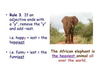 Comparative and-superlative-adjectives-jpl | PPT
