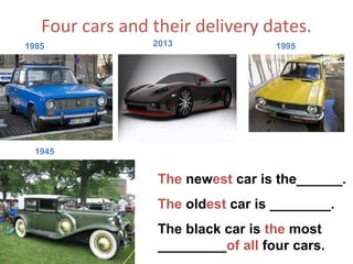 Comparative and-superlative-adjectives-jpl | PPT