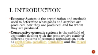 Comparative economies system | PPTX