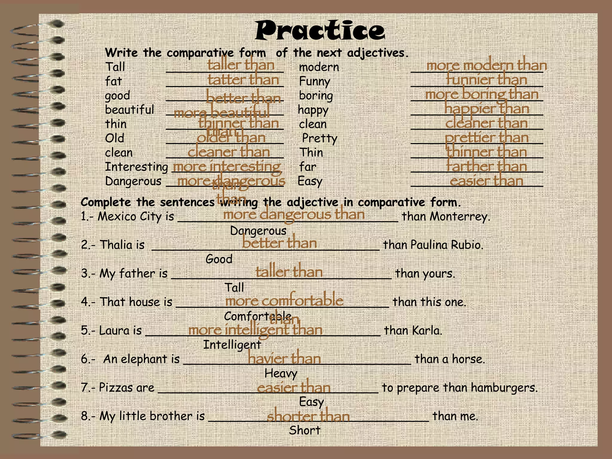 Comparative Form | PPT