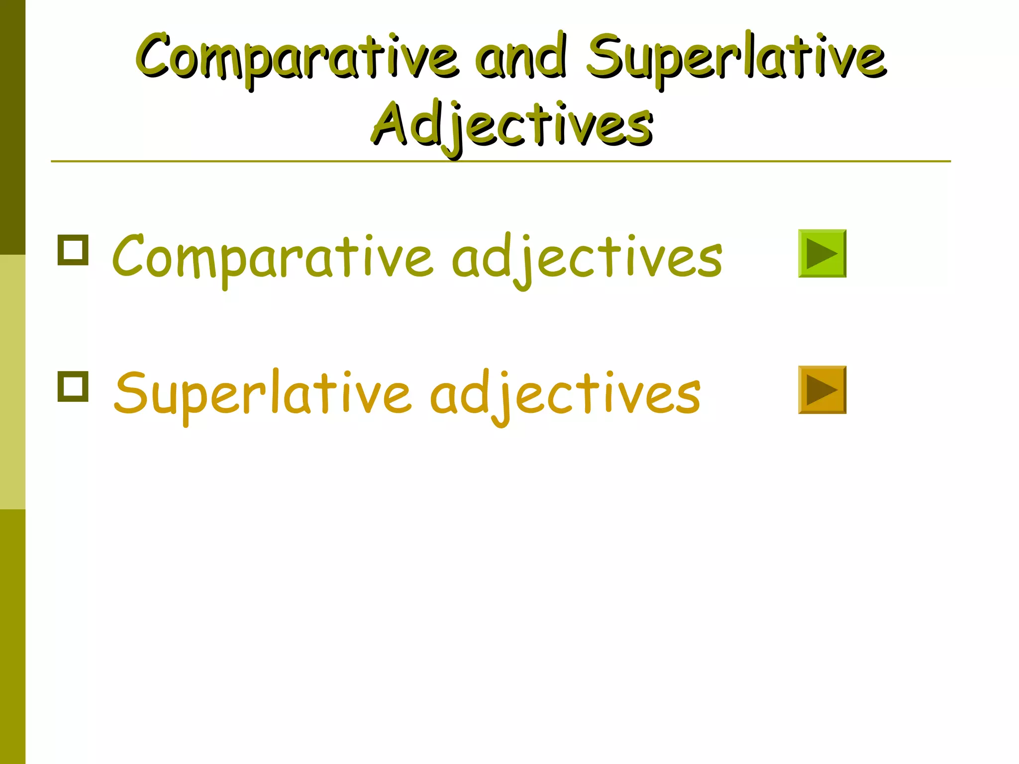 Comparative superlative-1 | PPT