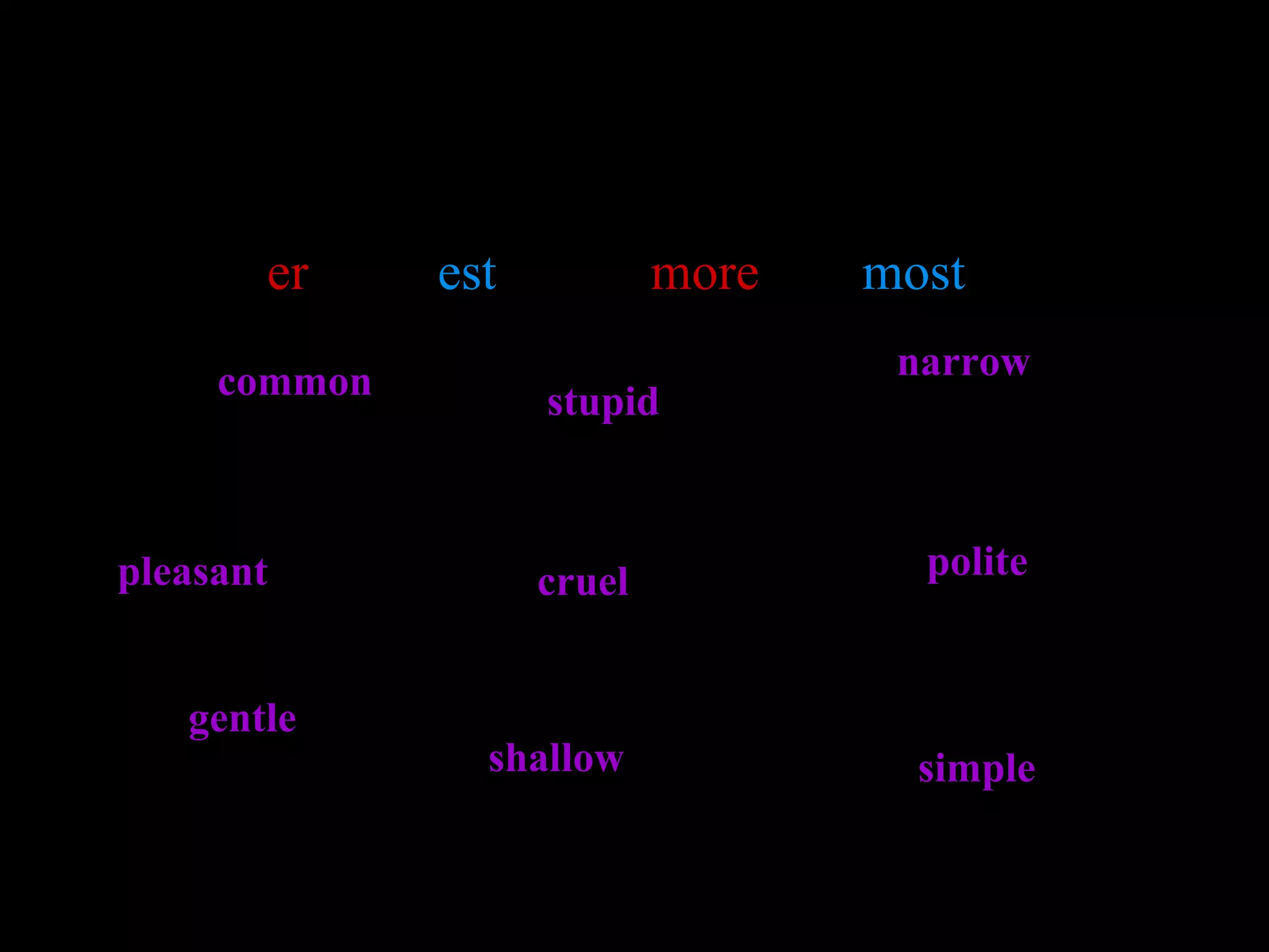 Comparative superlative. (7 and 8) | PPT