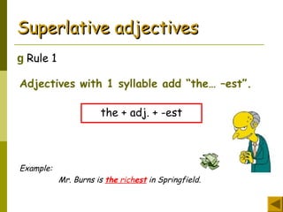 comparative-superlative grammar with pic and exercises | PPT