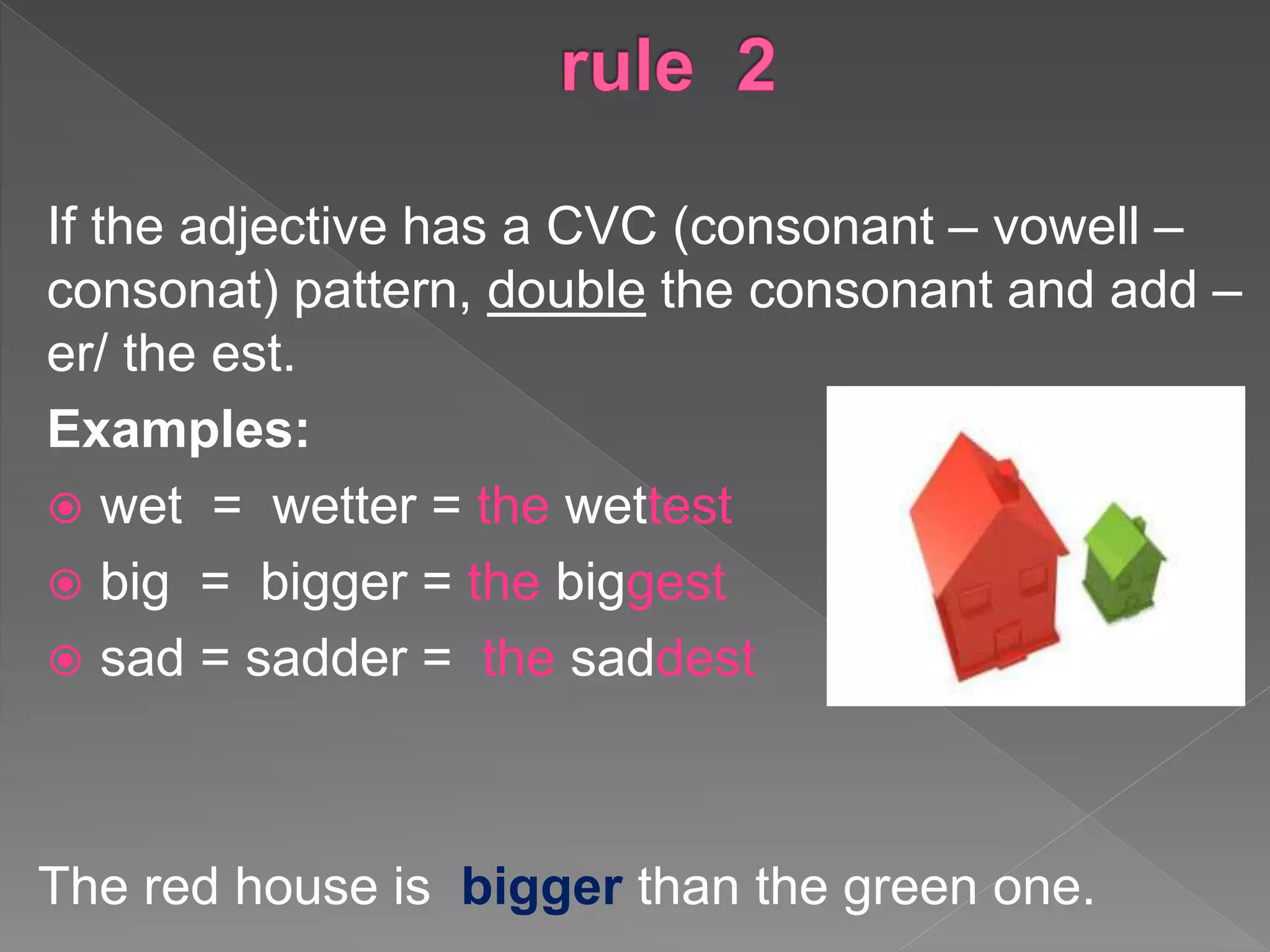 Comparative adjectives | PPT