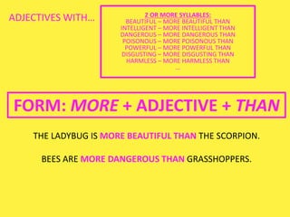 Comparative adjectives | PPT