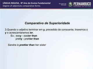 Comparative adjectives.pptx ingles123456 | PPTX