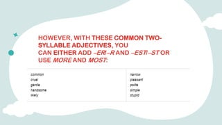 COMPARATIVE ADJECTIVES ENGLISH GRAMMAR.pptx