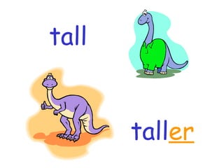 Comparative Adjectives Clipart