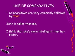 Comparative adjectives | PPT