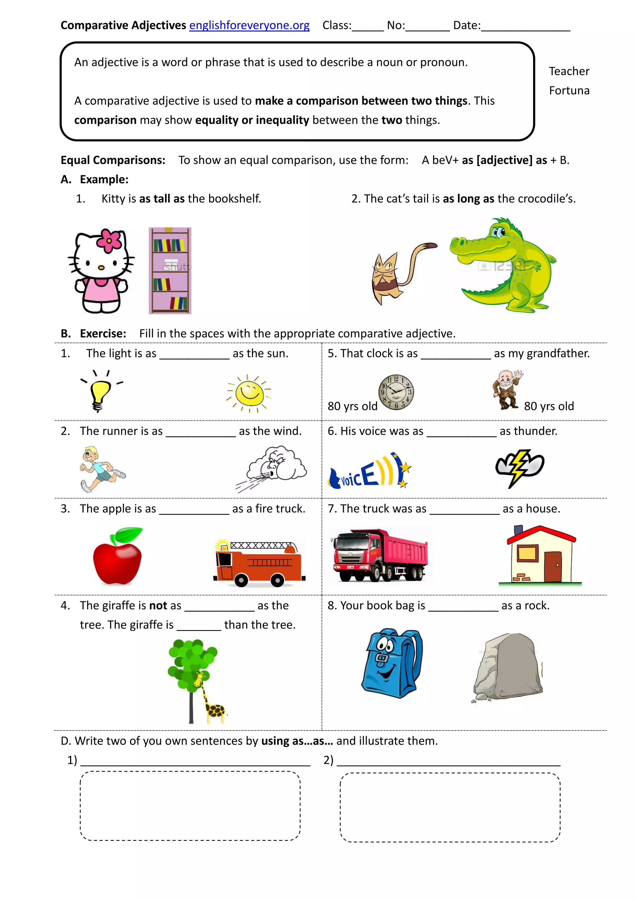 equal comparason as as | PDF