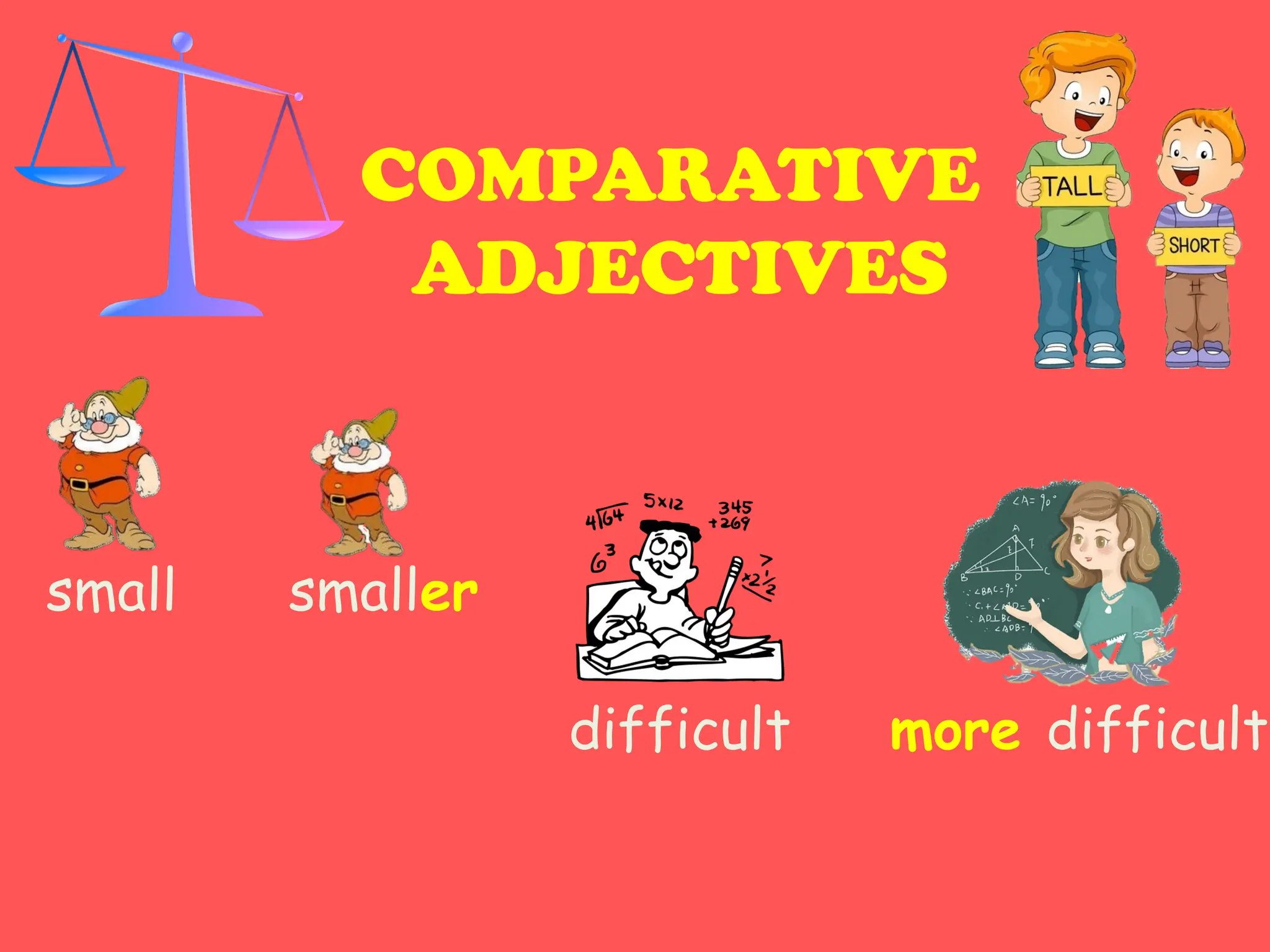 comparativeadjectivespresentationgrammardrillspicturedescriptionexercis ...