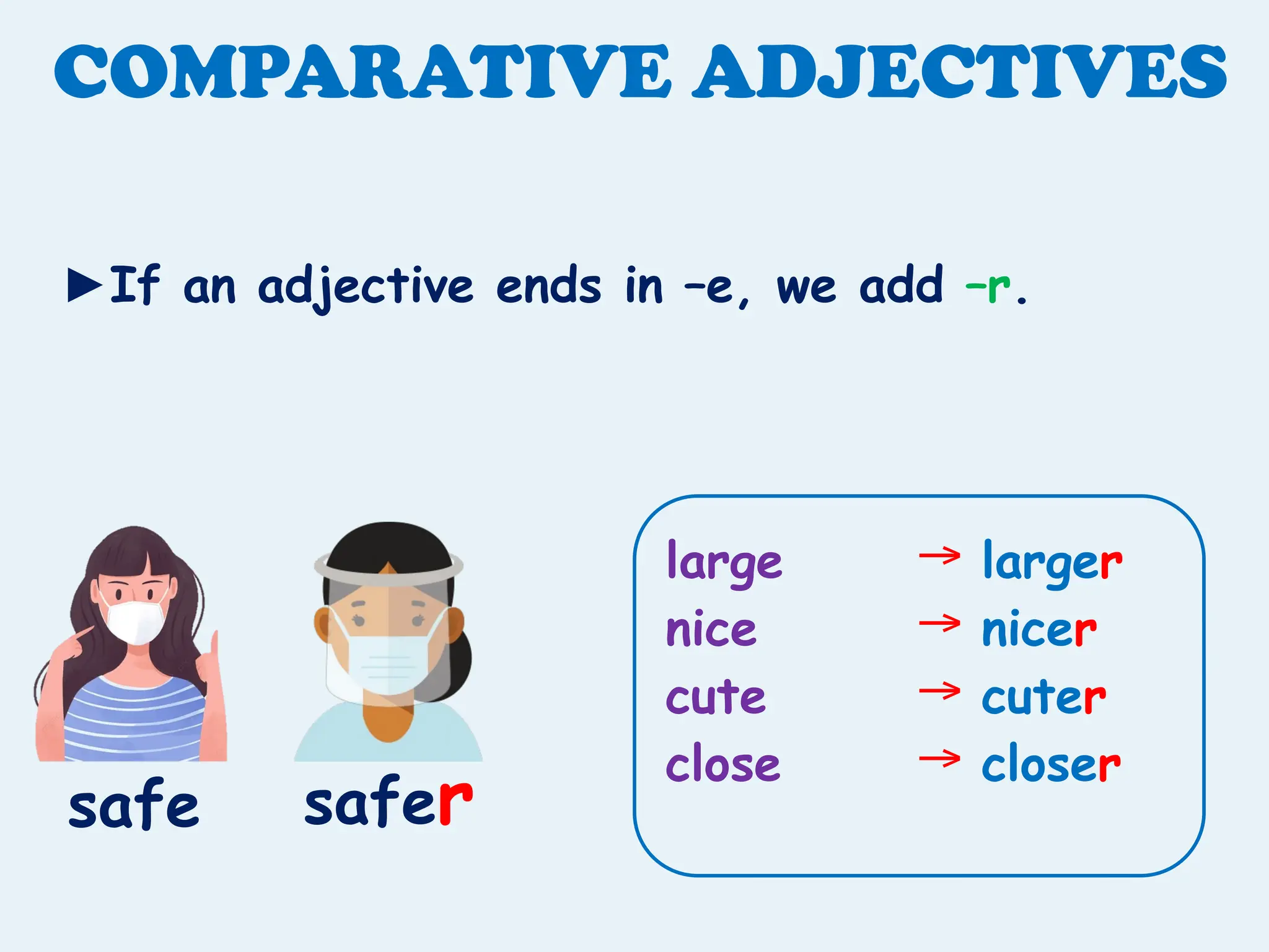 comparativeadjectivespresentationgrammardrillspicturedescriptionexercis ...