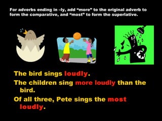 Comparative/superlative of adverbs | PPT