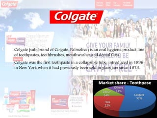 Colgate vs Pepsodent Comparative advertisement | PPTX | Oral care ...