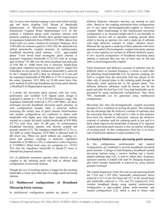 Comparative analyses of enhancing bandwidth of micro strip patch ...