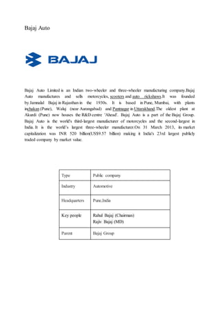 Comparative analysis on customer satisfaction b/w hero an bajaj | DOCX