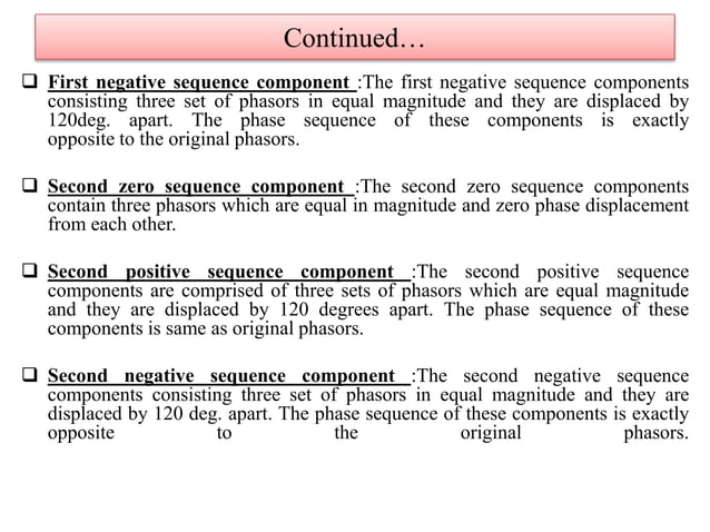 Comparative analysis of 3 phase, 5 phase and 6 phase symmetrical components with MATLAB | PPTX