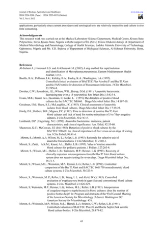 Comparative analysis between monophasic and biphasic methods of blood ...