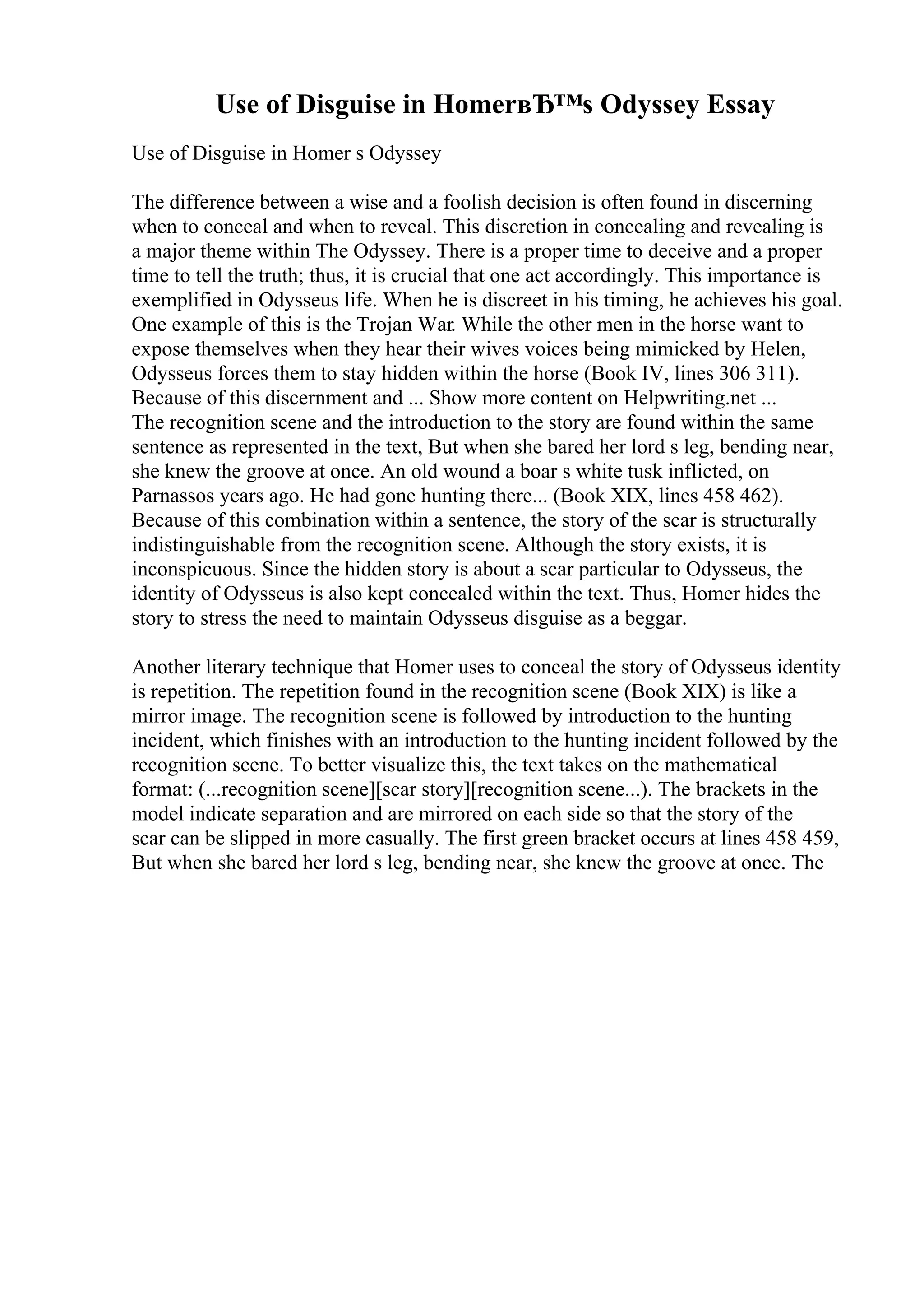 Comparative Analysis Essay Example | PDF