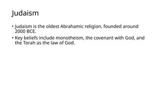 Comparative Analysis of Abrahamic Religions.pptx