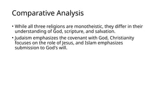 Comparative Analysis of Abrahamic Religions.pptx
