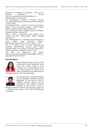 Comparative analysis of authentication and authorization security in distributed system | PDF