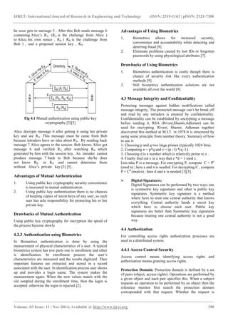 Comparative analysis of authentication and authorization security in distributed system | PDF ...