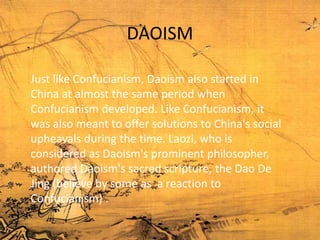 COMPARATIVE ANALYSIS OF DAOIC RELIGIONS -J.pptx
