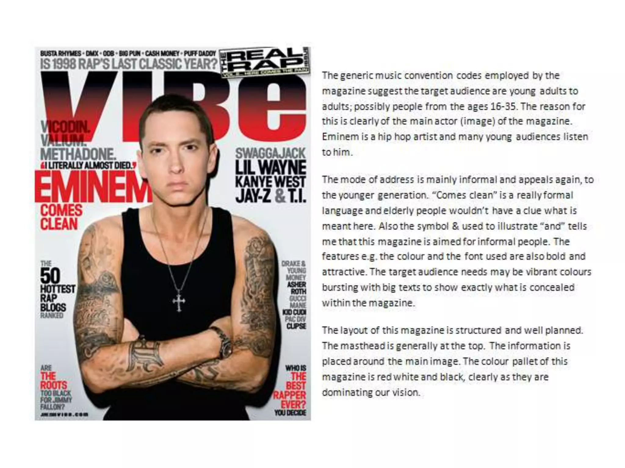 Comparative analysis of different magazine covers podcast | PPTX