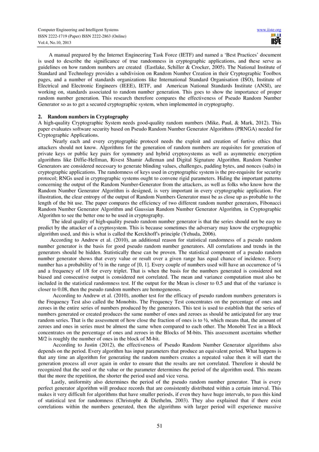 Comparative Analysis Of Efficiency Of Fibonacci Random Number Generator Algorithm And Gaussian