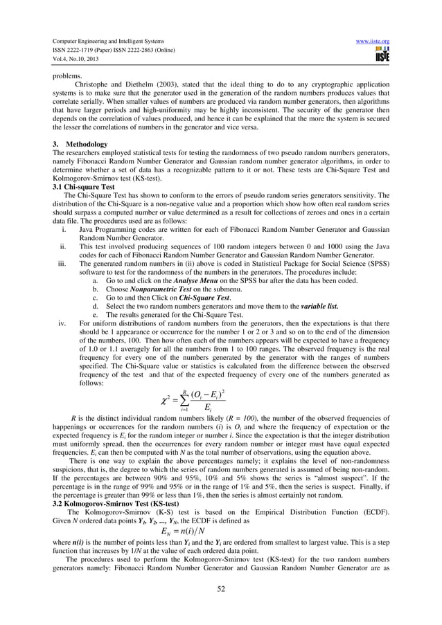 Comparative Analysis Of Efficiency Of Fibonacci Random Number Generator Algorithm And Gaussian