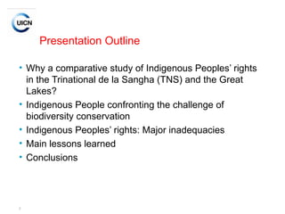 Comparative analysis of indigenous peoples’ rights in Central Africa d ...