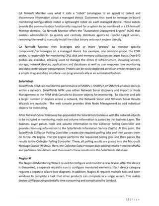 Comparative Analysis of IT Monitoring Tools | PDF