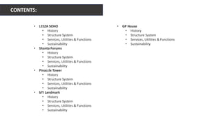 Comparative Analysis of Lezza Soho, bTi Landmark, Pinacle Tower & GP ...