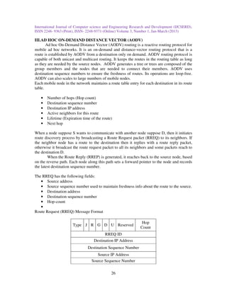 Comparative analysis of manet reactive protocols | PDF