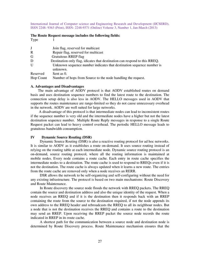 Comparative Analysis Of Manet Reactive Protocols Pdf